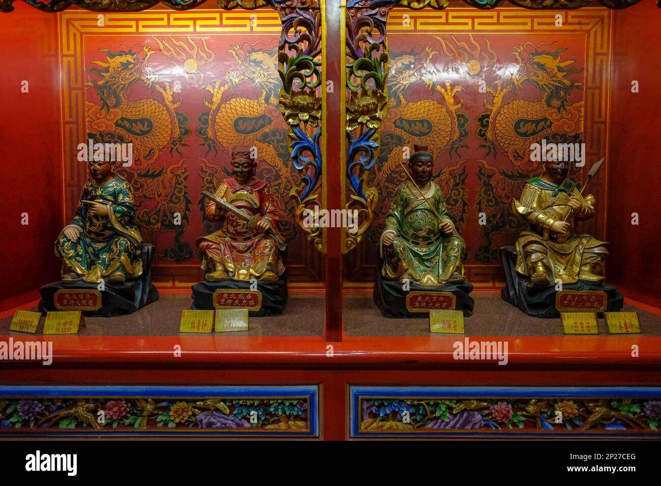 Lukang, Taiwan - February 1, 2023: The Lukang Tianhou Temple also known ...