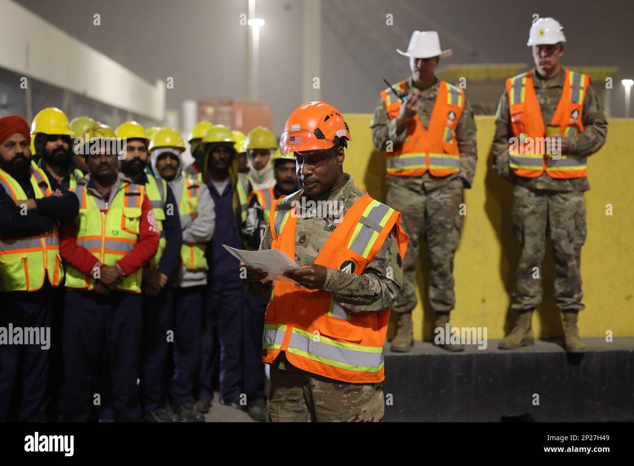 As part of regular operations in providing logistical support to ...