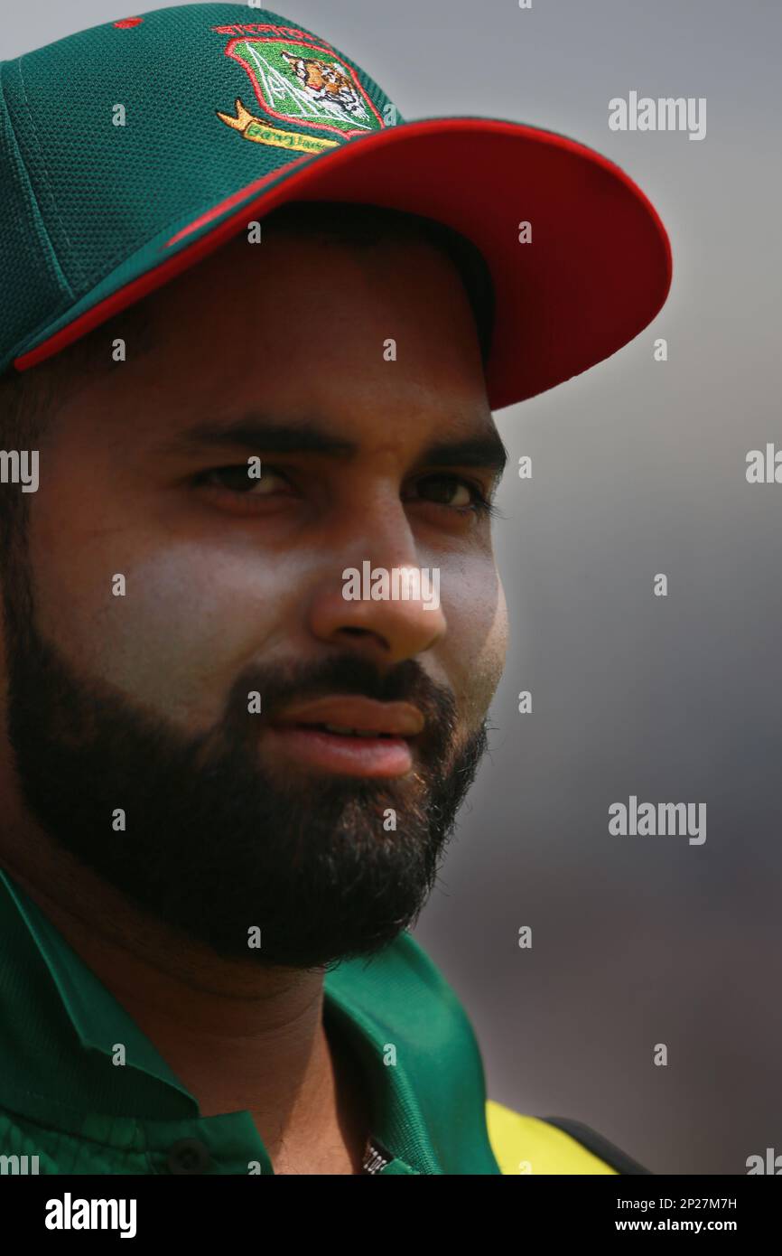 Shamim Patoary during the Bangladesh-England 2nd One Day International ...