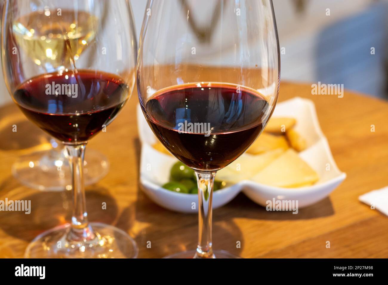 Tasting of different red and white rioja wines, visit of winery cellars ...