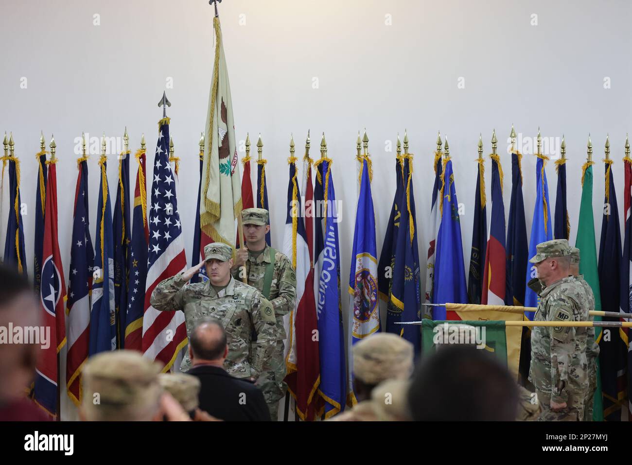 At Camp Buehring, Area Support Group - Kuwait holds a Change of ...