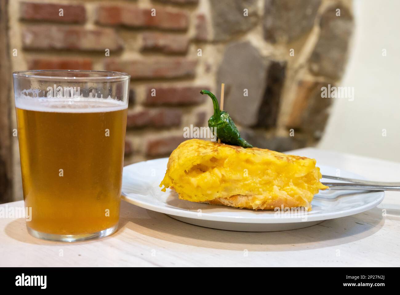 Typical mini burger snack of Basque Country, pinchos or pinxtos, small ...