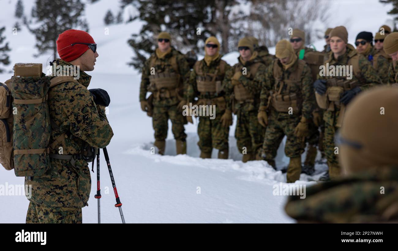 U.S. Marine Corps Staff Sgt. Tyler Cochran, a Butte, Montana, native ...