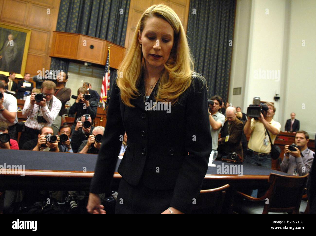 Monica Goodling, former Justice Department White House liaison, arrives ...