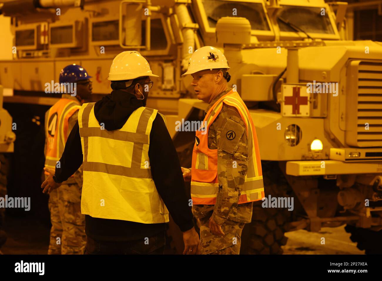 As part of regular operations in providing logistical support to ...