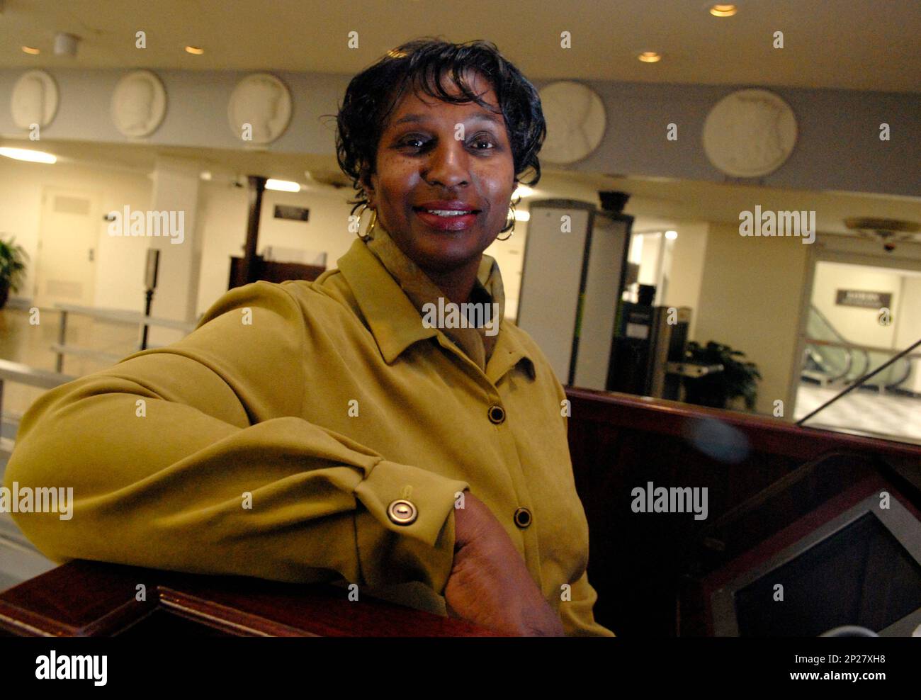 Arva Marie Johnson, who is retiring from the Capitol Police after 32 ...