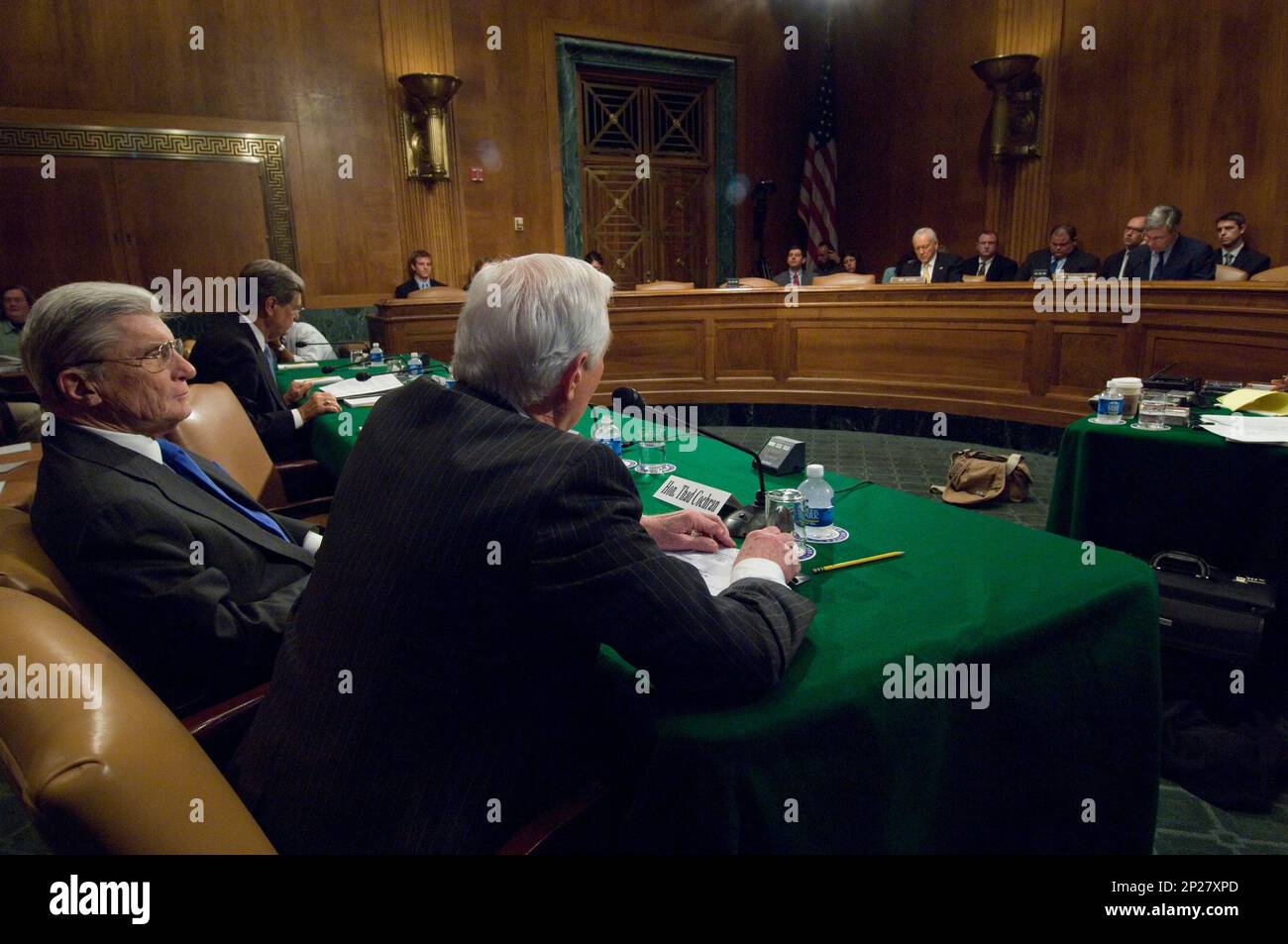 Thad Cochran, R-Miss.; John Warner, R-Va.; and Senate Minority Whip ...