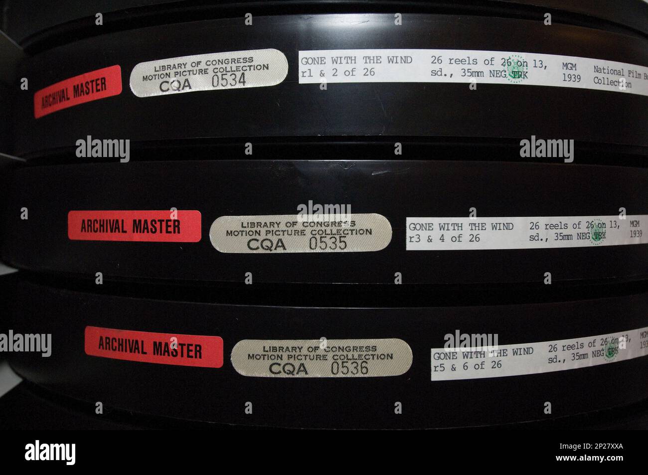 The underground section of facility used to store the archival masters ...