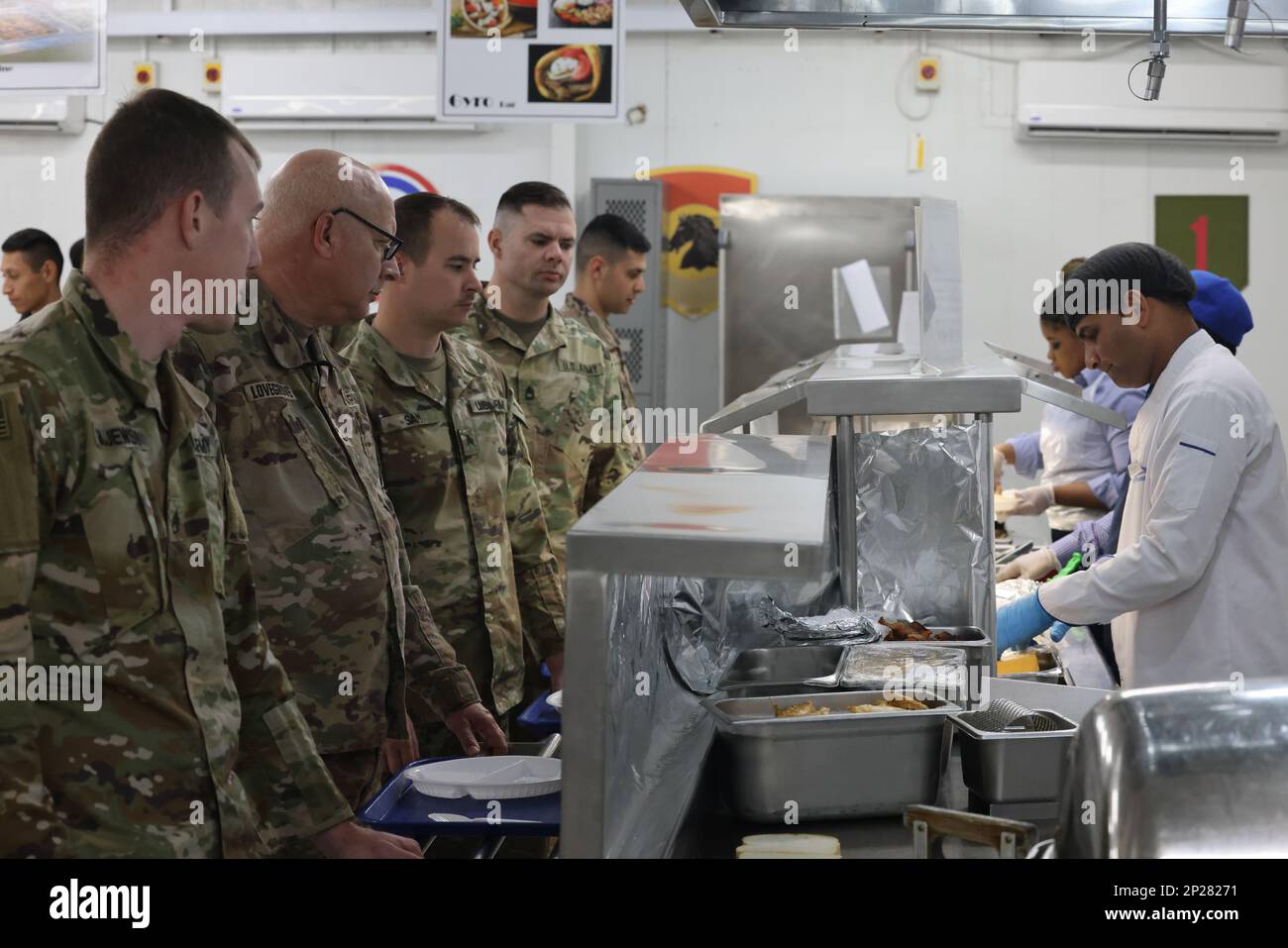 Camp Arifjan has three Dining Facilities. The one in Zone 2 has been ...