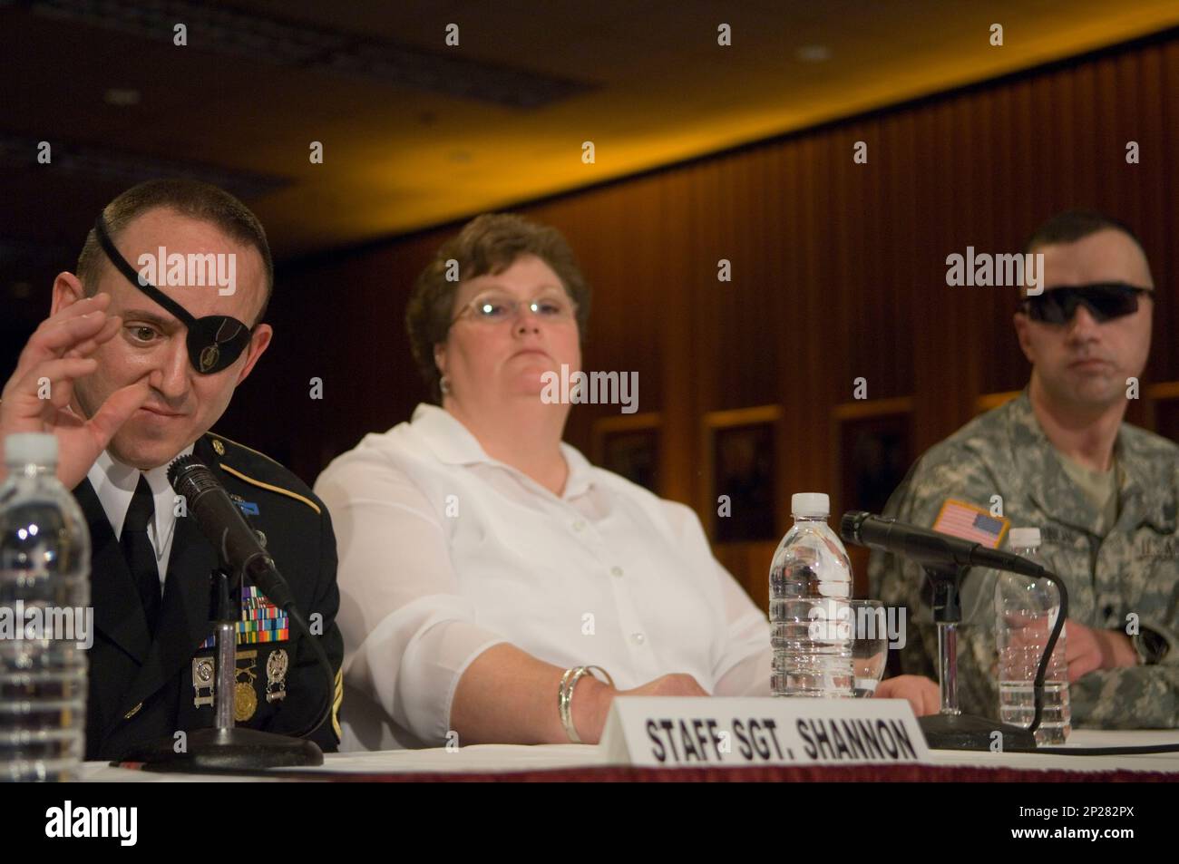 Staff Sgt. John Daniel Shannon and Annette McLeod, wife of Cpl. Wendell ...