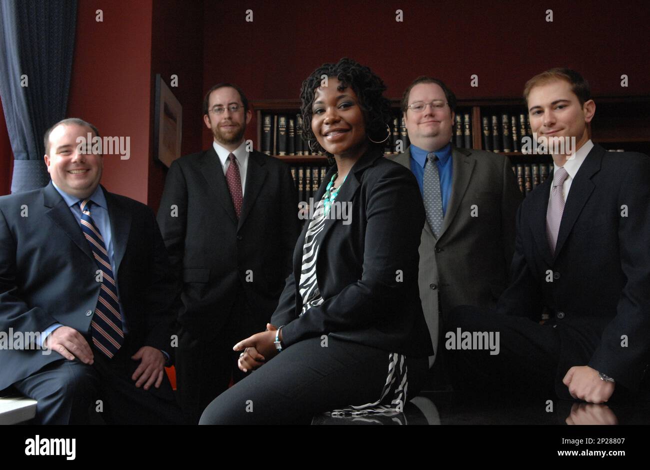 Climbers from left, Matthew Hite, Greg White, Kristal Quarker, Brian ...