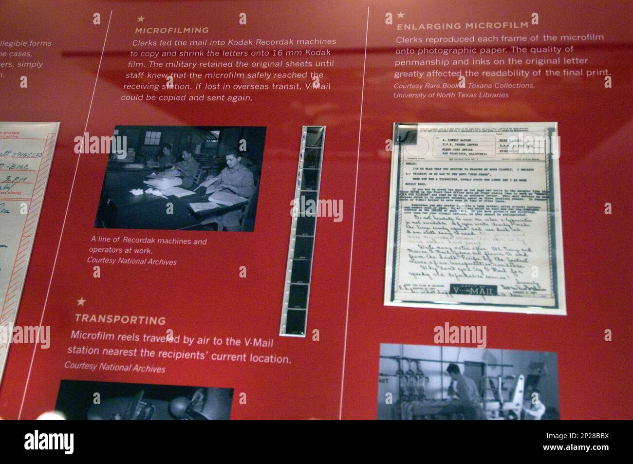 Letters sent to the troops during World War II are in a new exhibit at ...