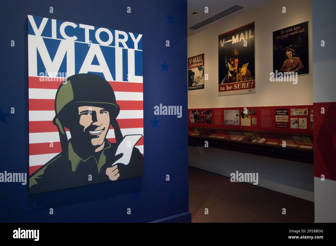 Letters sent to the troops during World War II are in a new exhibit at ...