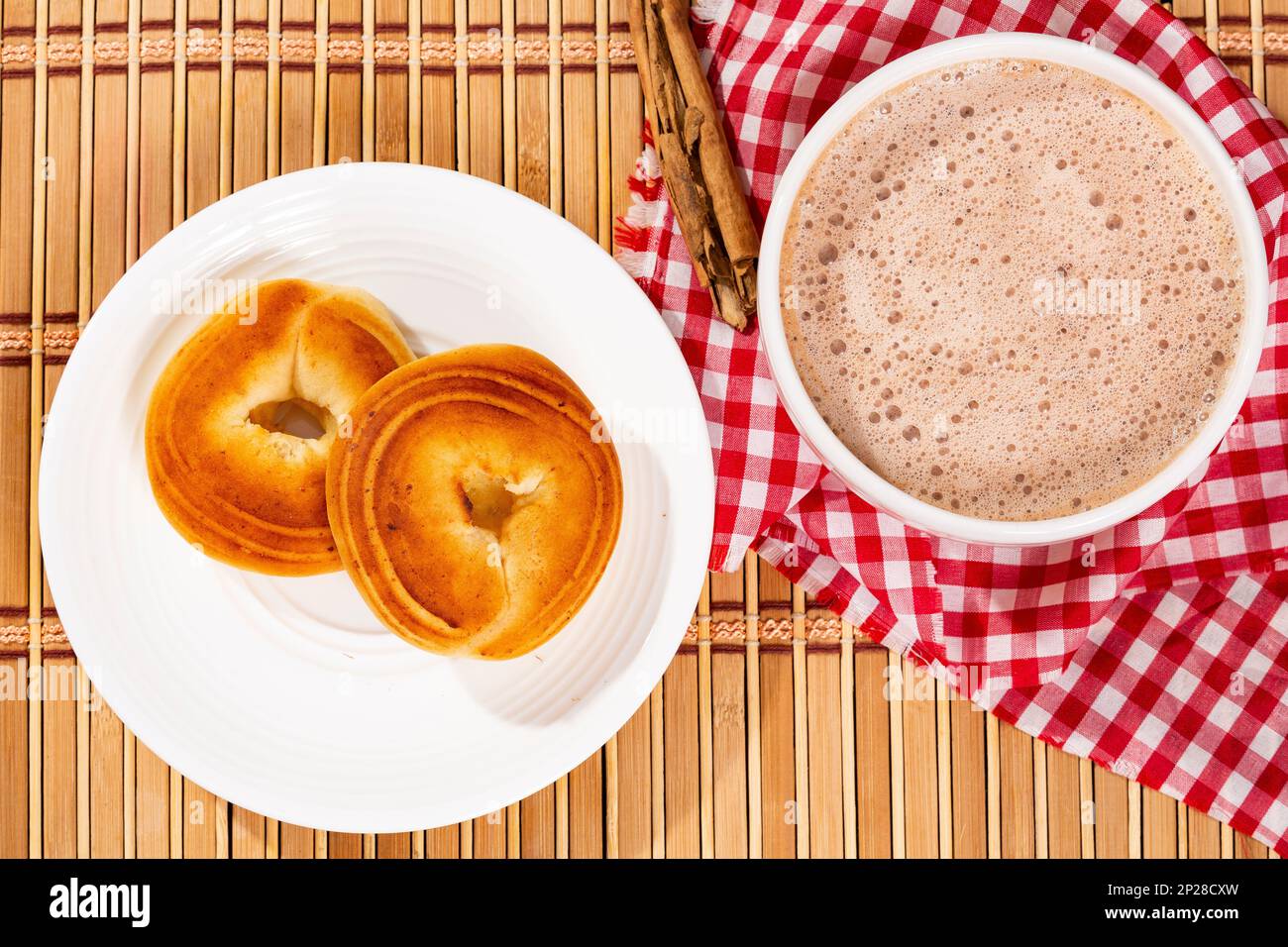 Pandequeso Or Cheese Bread - Traditional Colombian Gastronomy Stock ...