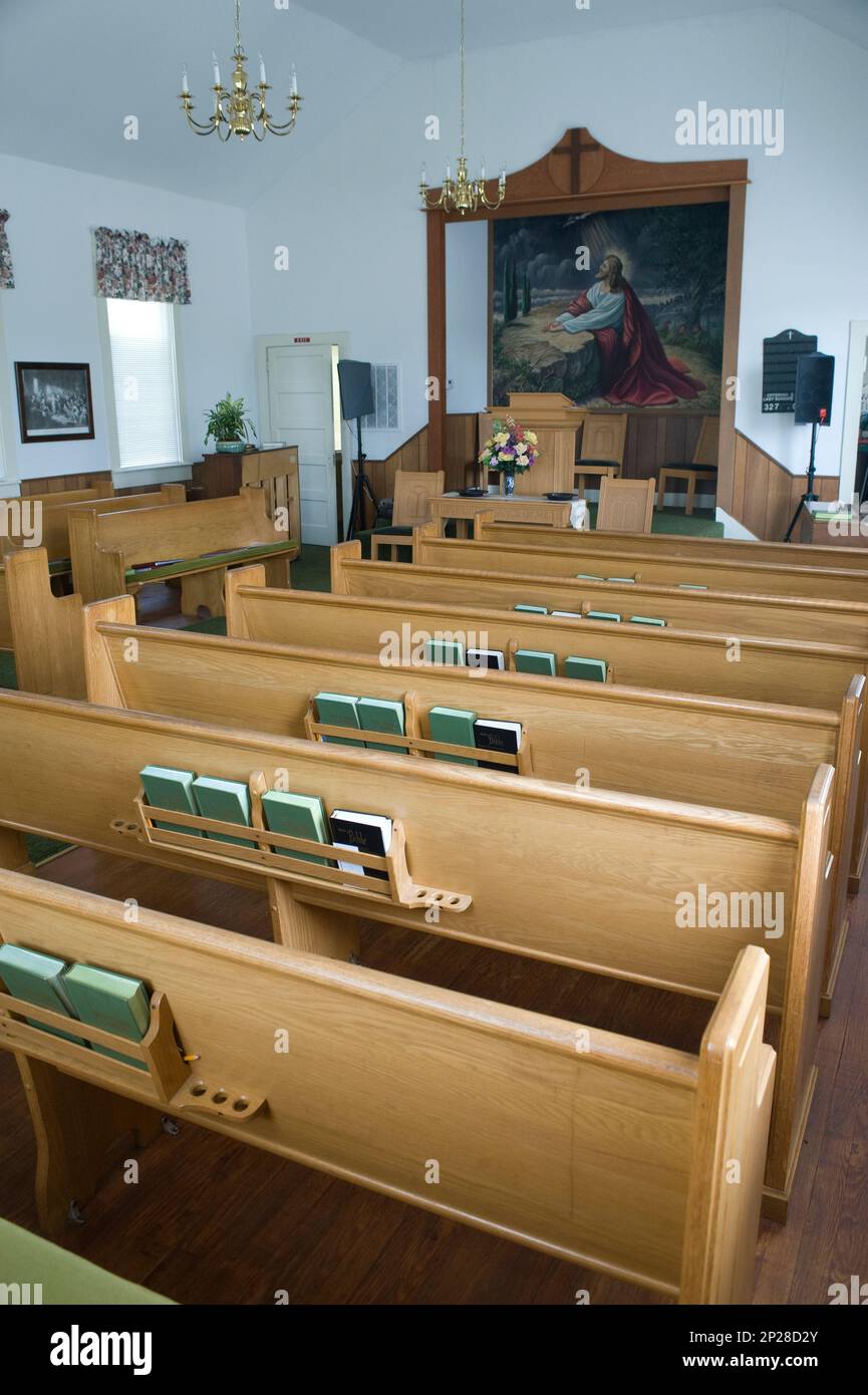 Indian View Church built in 1925. The church is located on route 30 in ...