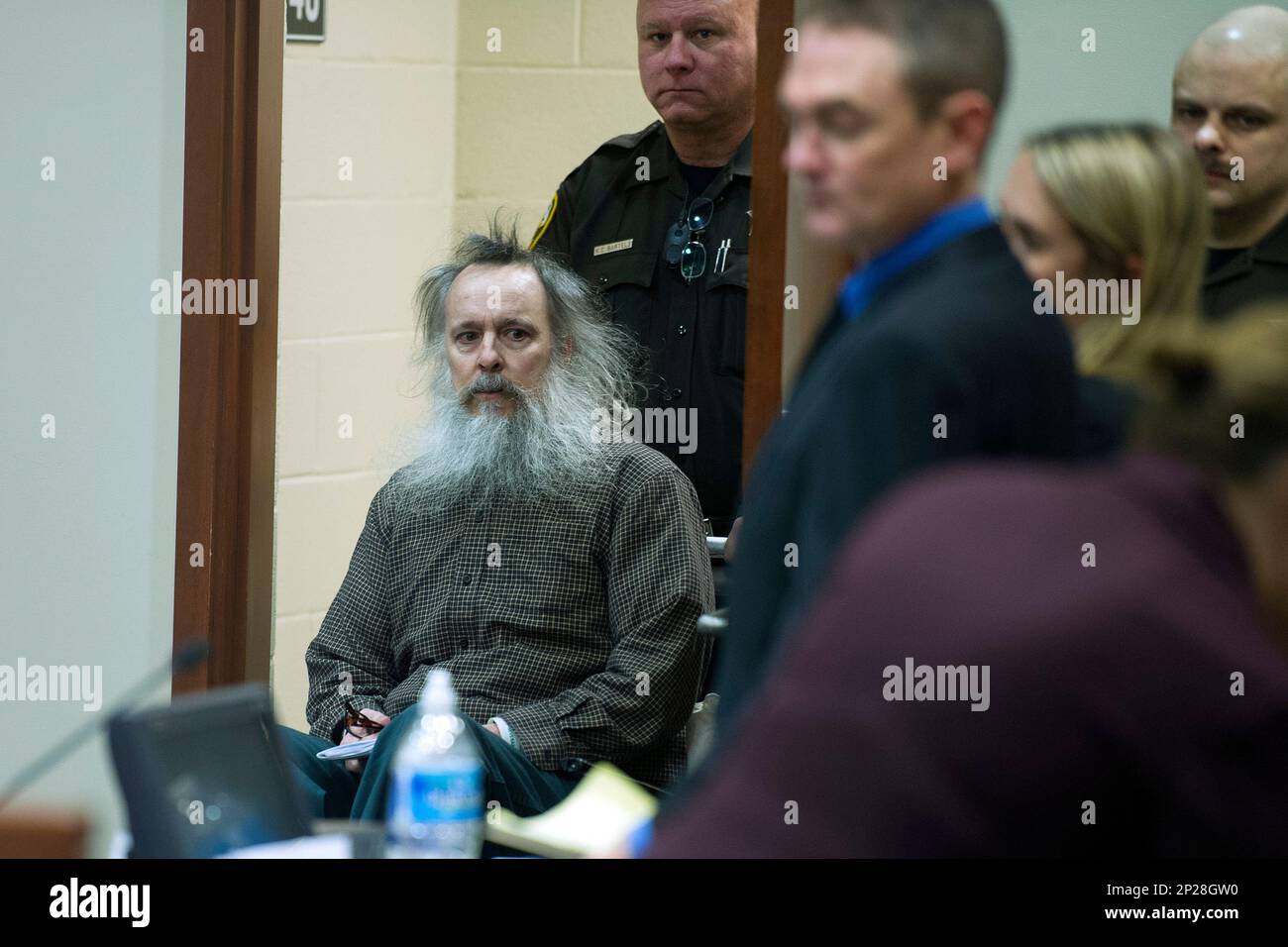 Charles Severance arrives in at the Fairfax County Circuit Court in ...