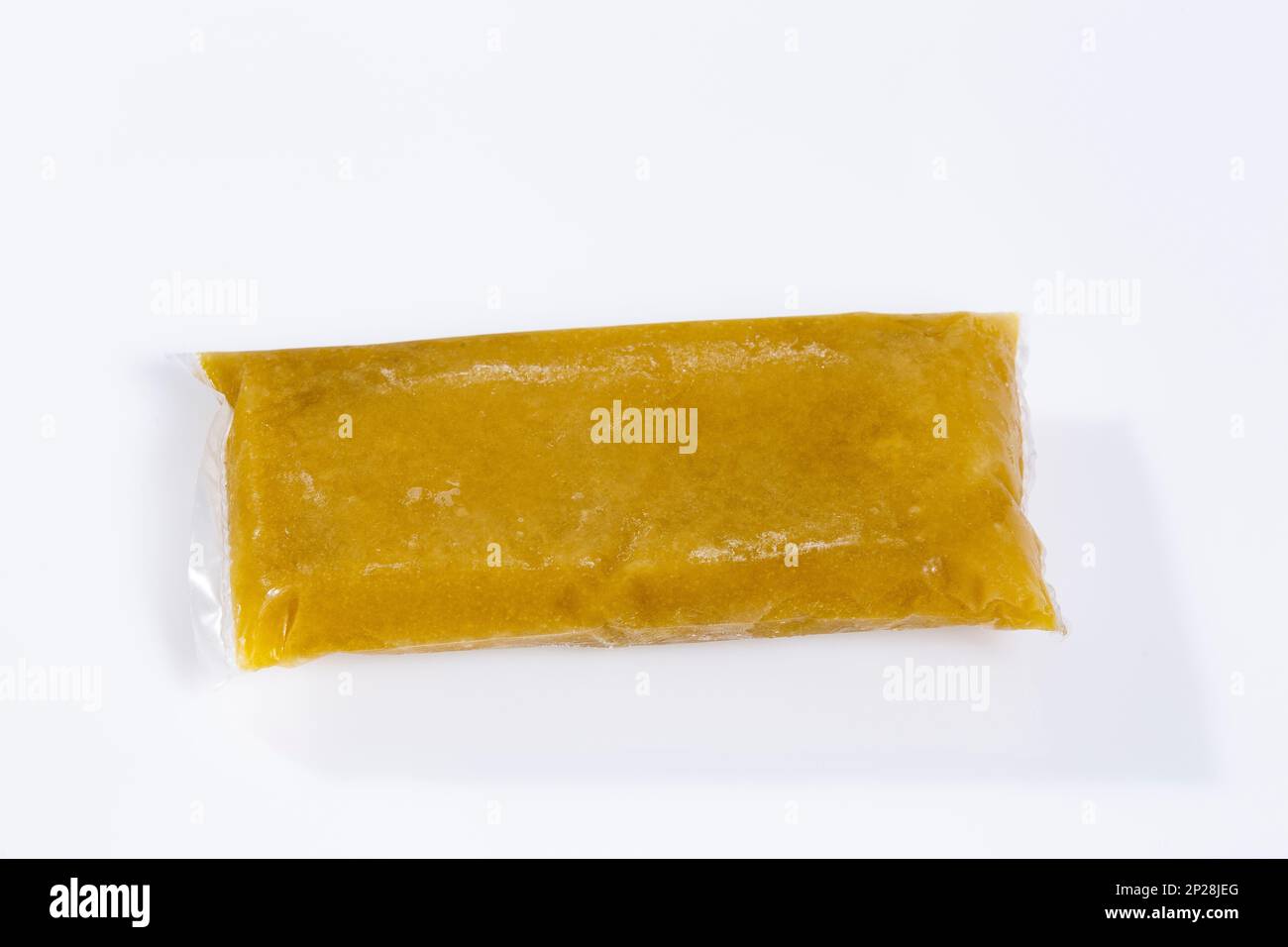 Tasty Pulp Of Fruit Frozen; Pulp Of Lulo Stock Photo - Alamy