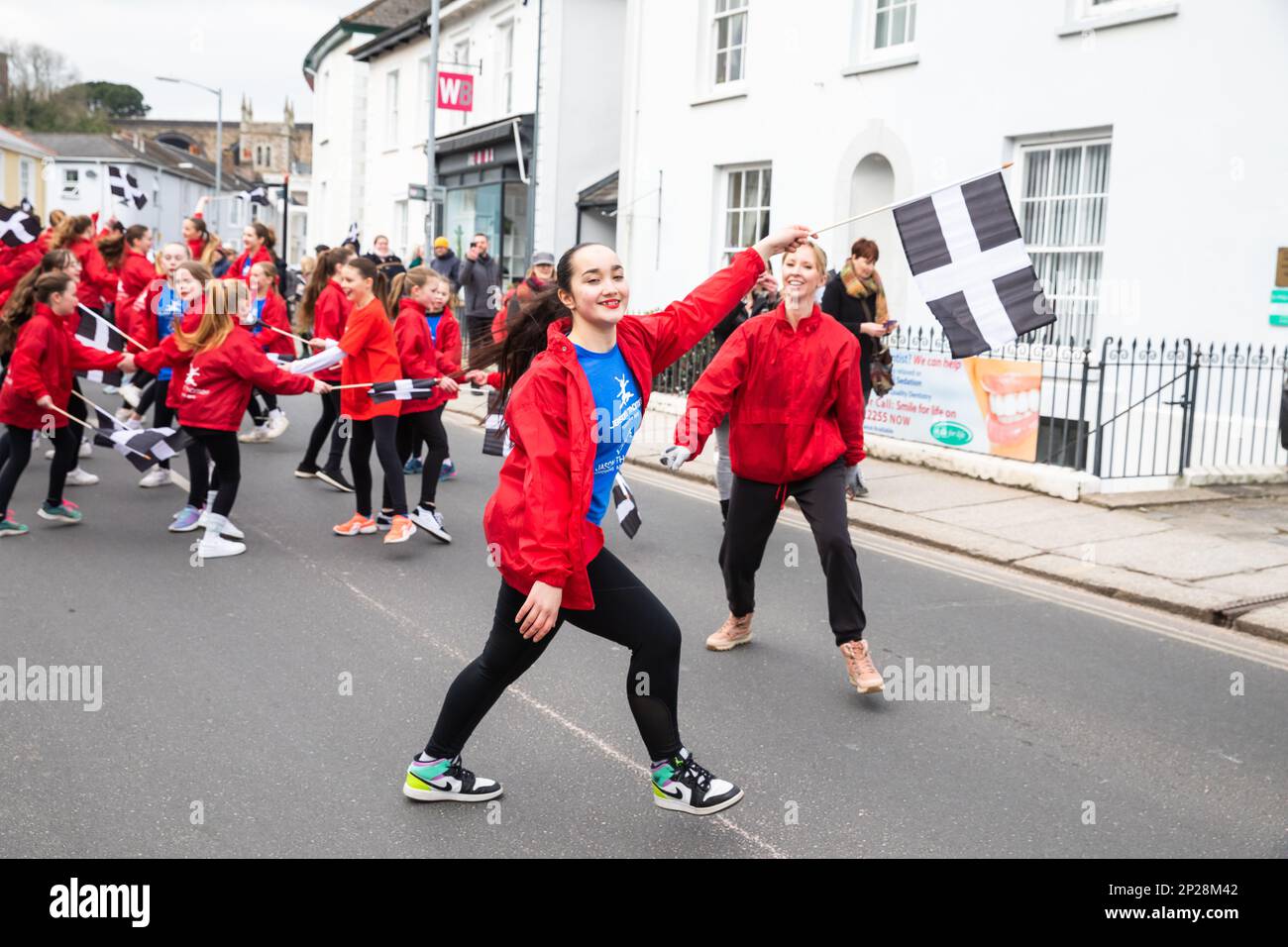 Saint piran flag hi-res stock photography and images - Alamy