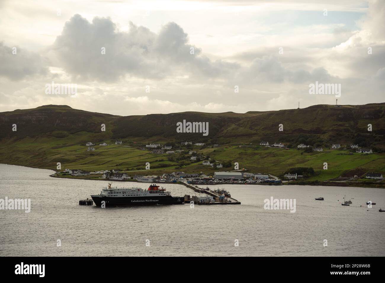 Uig bay in the isle of skye in the Scottish highlands Stock Photo - Alamy