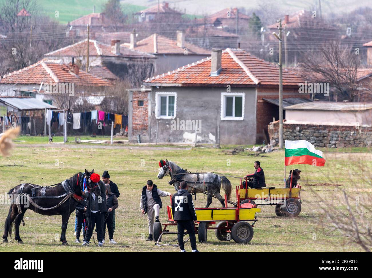 Bulgaria 3rd March 2023: One of the first spring holidays popular ...