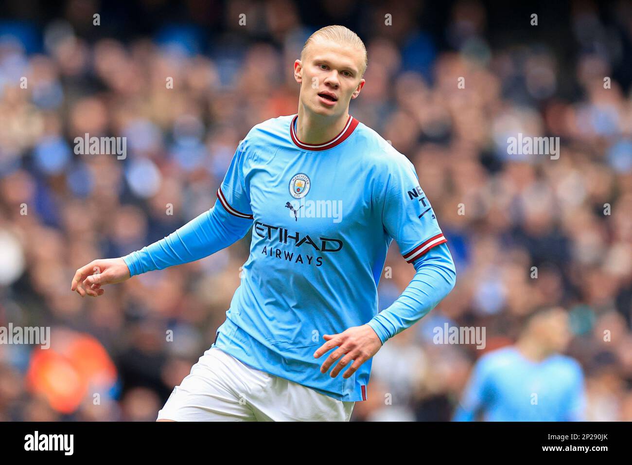 Erling haaland manchester city 2023 hi-res stock photography and images ...