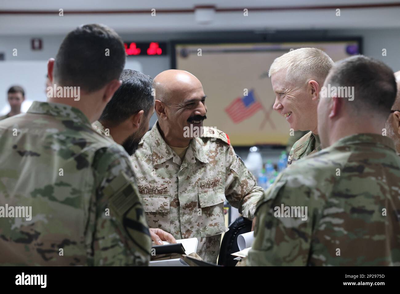 Led by Lt. Gen. Patrick D. Frank, commander, U.S. Army Central, and Maj ...
