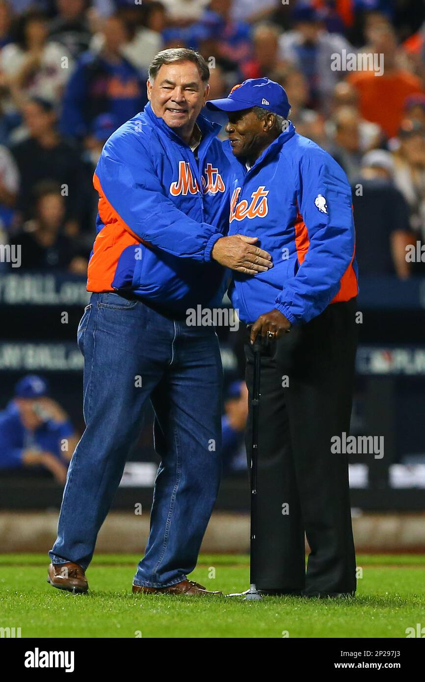 13 OCT 2015: Former New York Mets Ron Swoboda and Ed Charles after ...