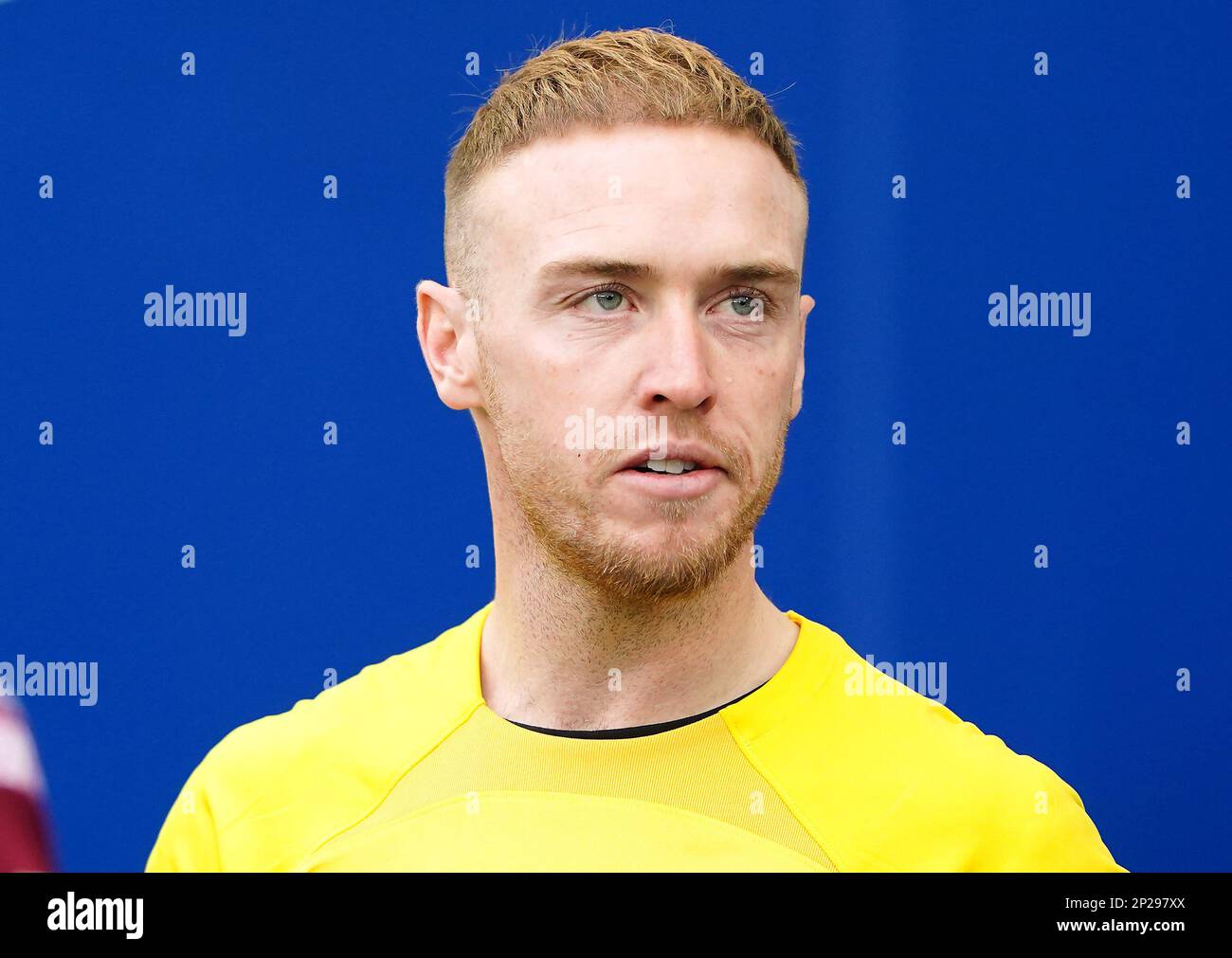 Brighton and Hove Albion goalkeeper Jason Steele before the Premier League match at the American ...
