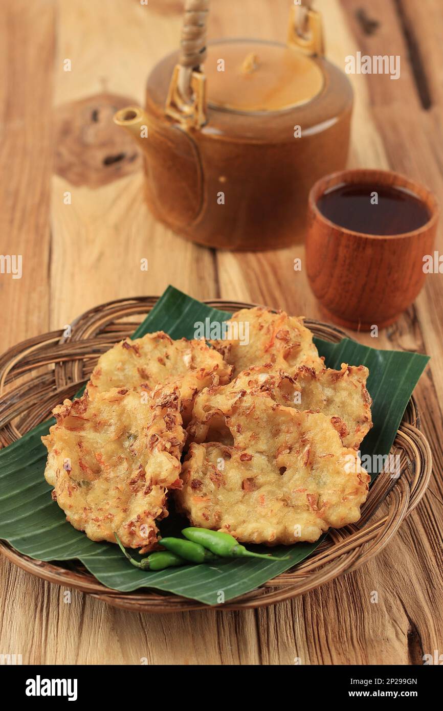 Bala-Bala Bandung or Vegetable Fritters, Made from Flour Batter with ...