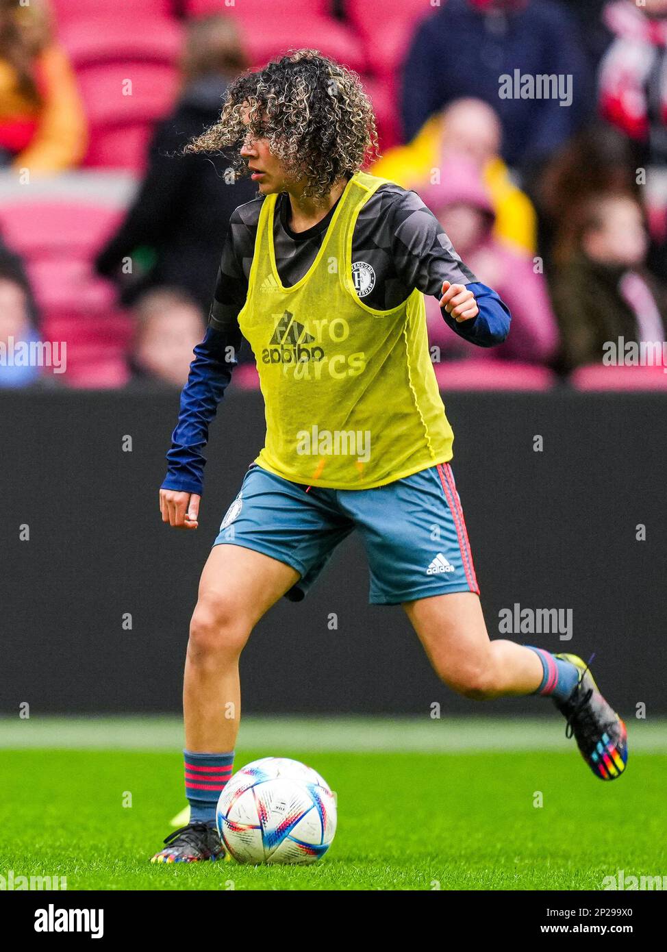 Amsterdam - Zoi van de Ven of Feyenoord V1 during the match between ...