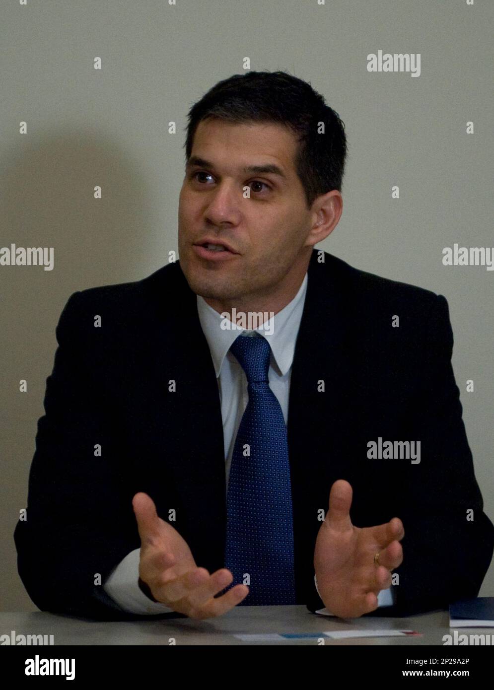 Shai Agassi CEO and founder of Better Place. (CQ Roll Call via AP ...
