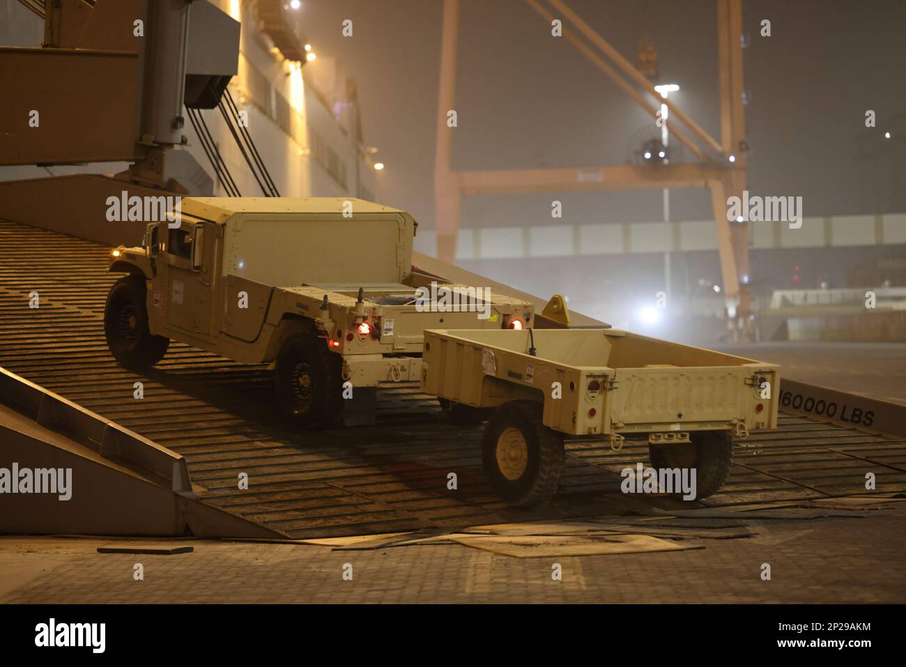 As part of regular operations in providing logistical support to ...