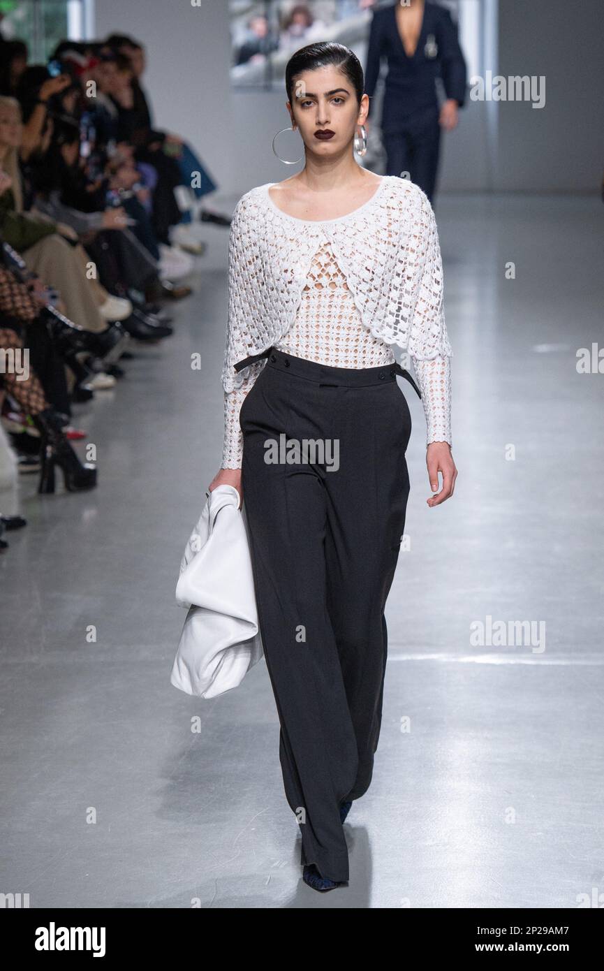 Paris, France. 04th Mar, 2023. A model walks the runway during the ...