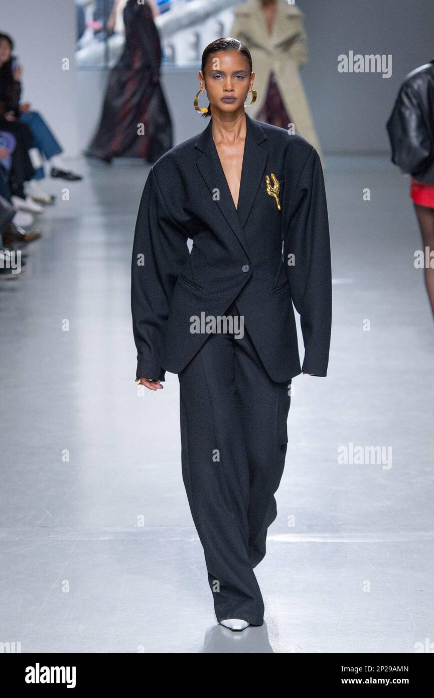 Paris, France. 04th Mar, 2023. A model walks the runway during the ...