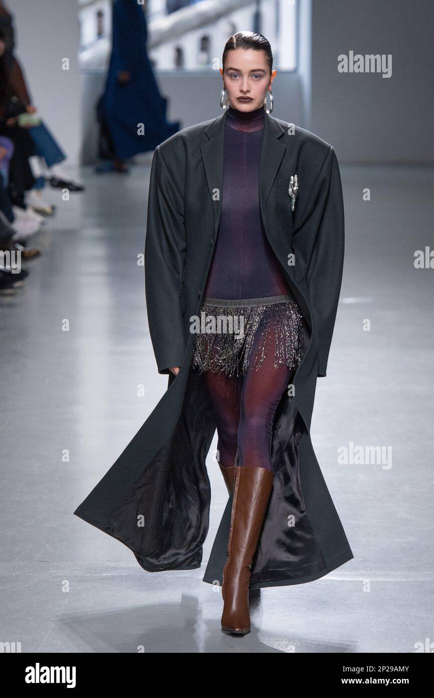 Paris, France. 04th Mar, 2023. A model walks the runway during the ...