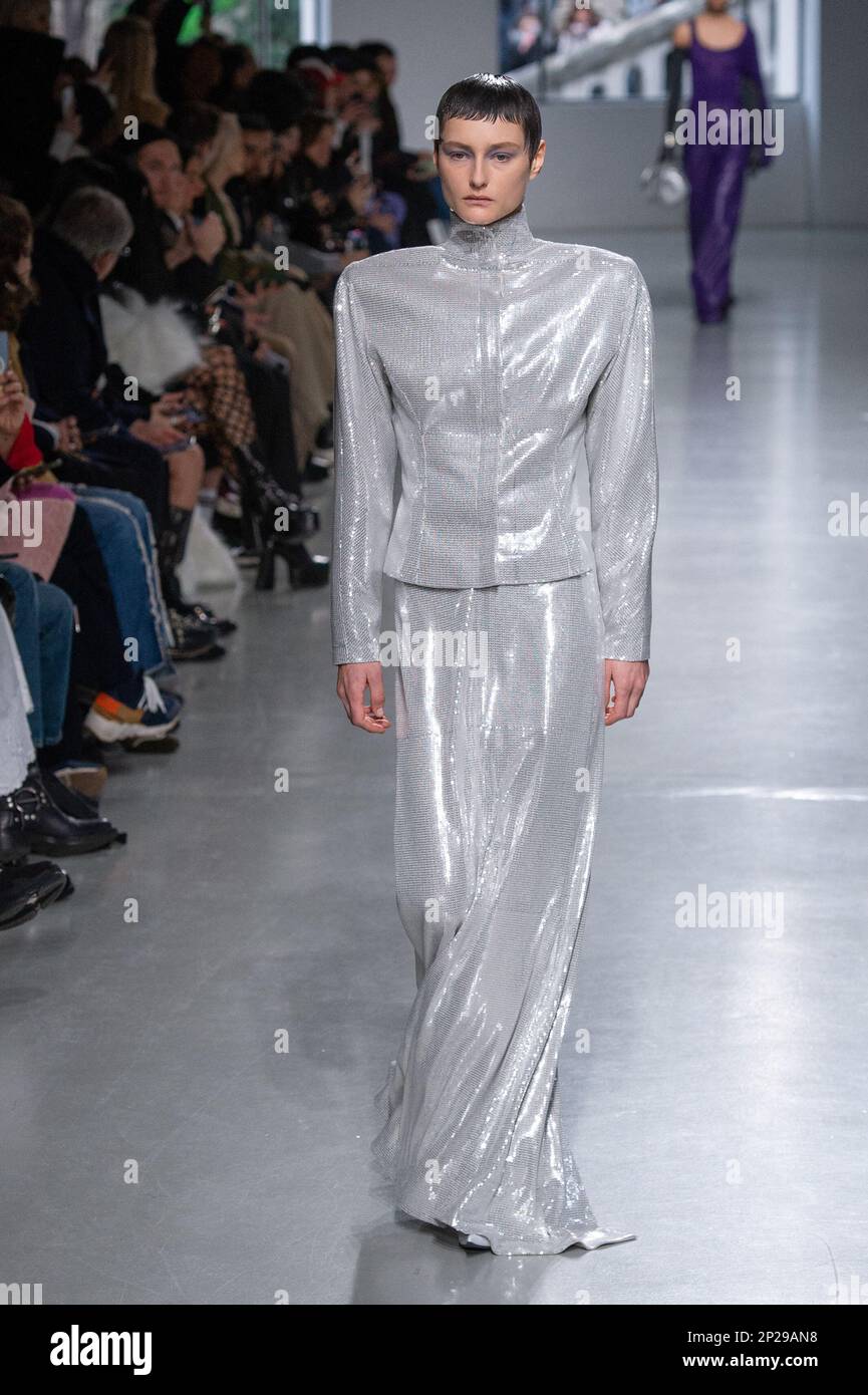 Paris, France. 04th Mar, 2023. A model walks the runway during the ...