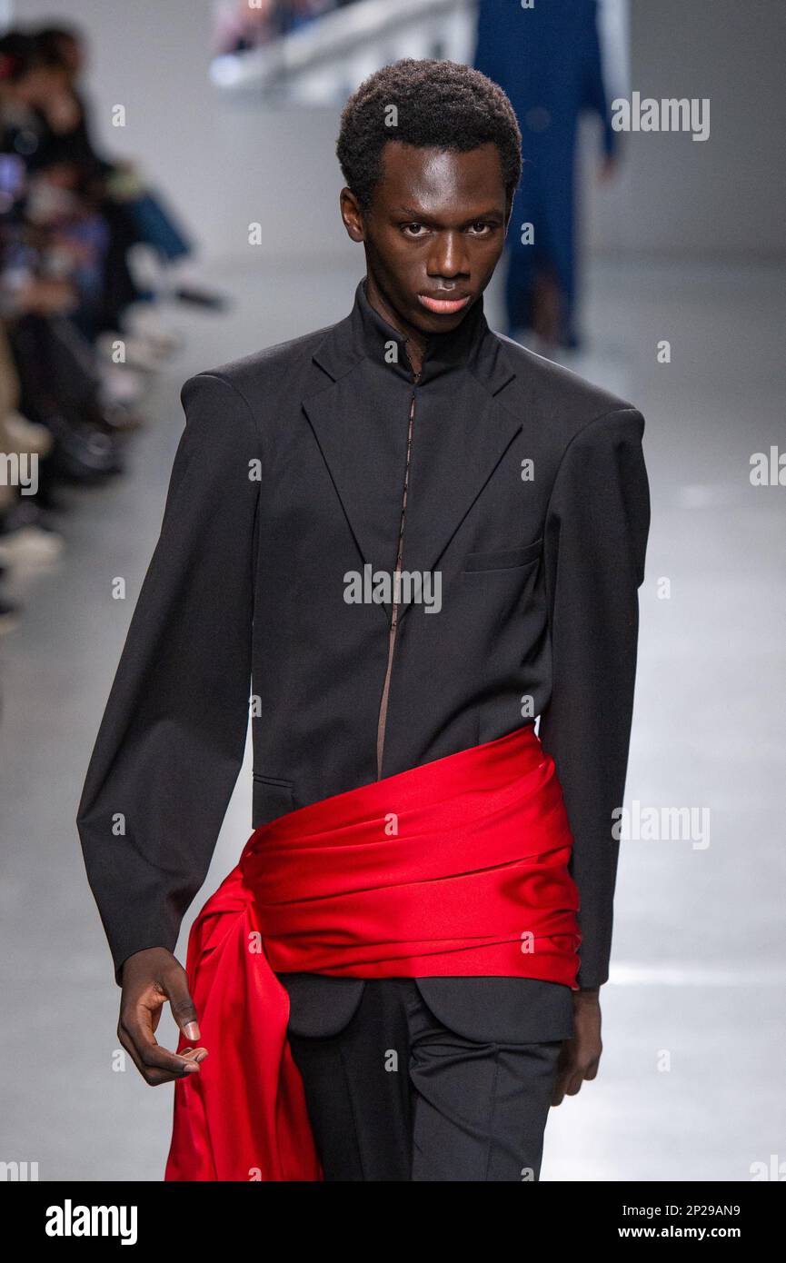 Paris, France. 04th Mar, 2023. A model walks the runway during the ...