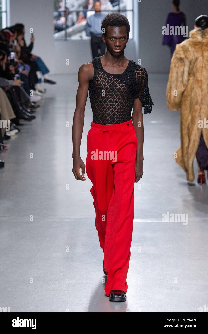 Paris, France. 04th Mar, 2023. A model walks the runway during the ...