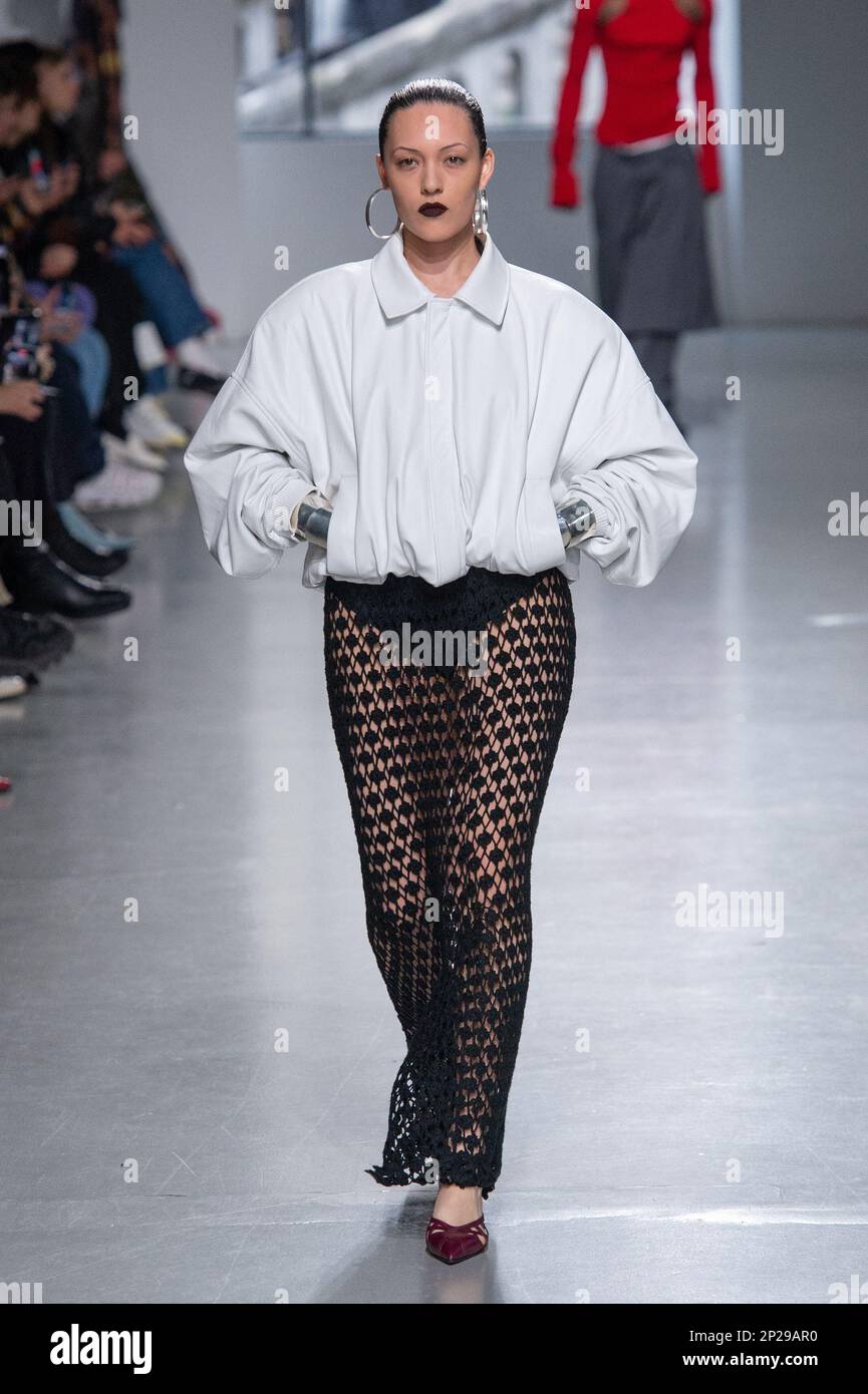 Paris, France. 04th Mar, 2023. A model walks the runway during the ...