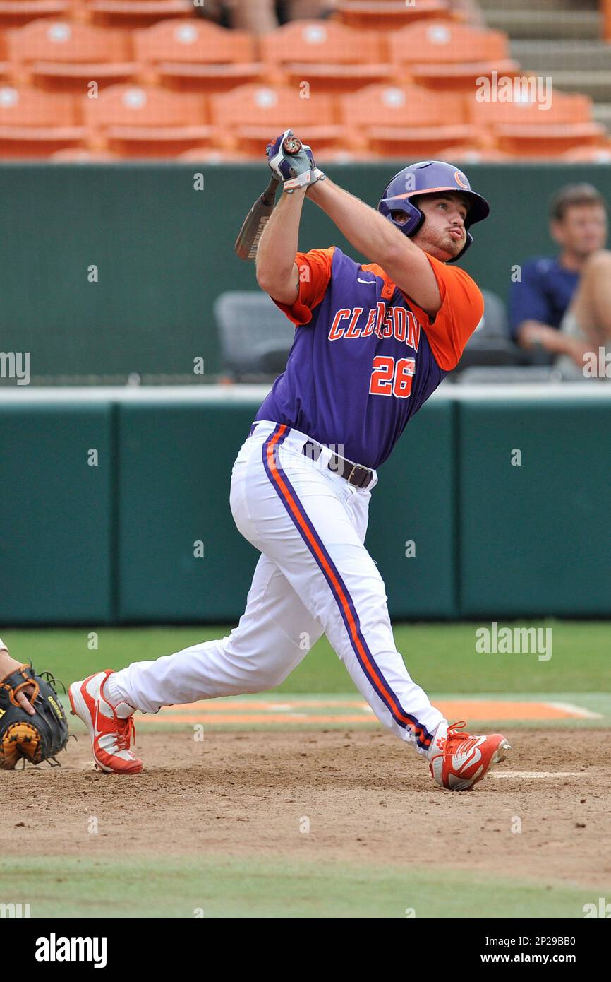 Sophomore outfielder Reed Rohlman (26) (Byrnes High School) of the ...