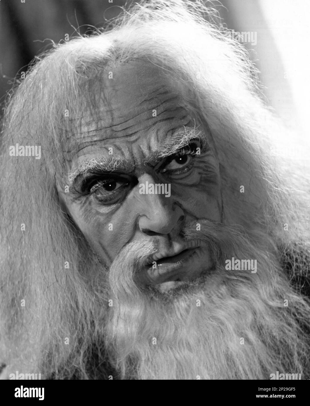 LAURENCE OLIVIER Portrait by JOHN VICKERS as King Lear in KING LEAR ...