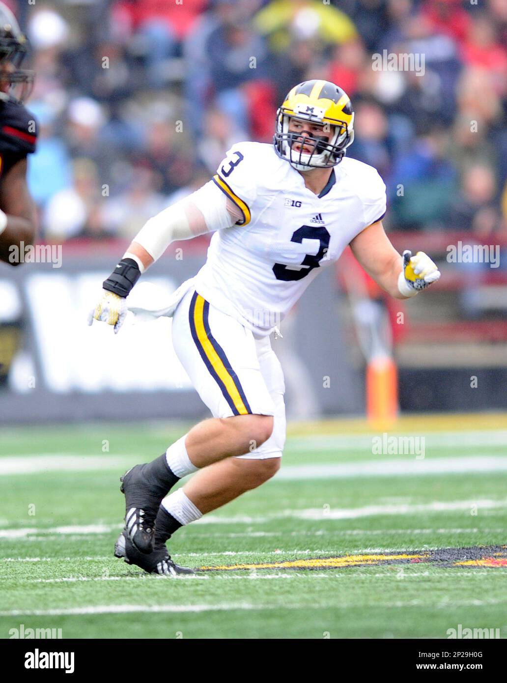 Michigan Wolverines Desmond Morgan (3) during a game against the ...