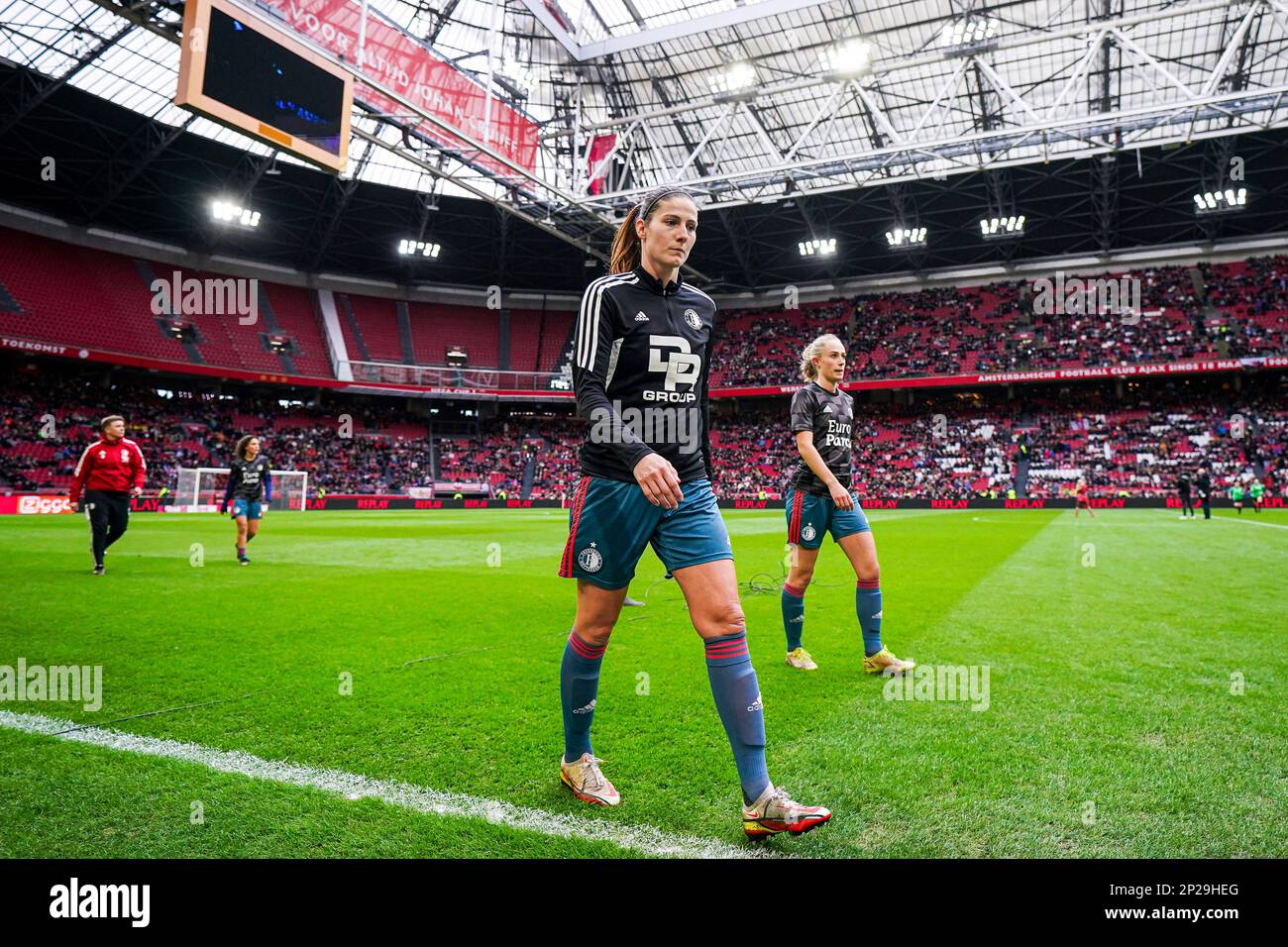 Amsterdam - Pia Rijsdijk of Feyenoord V1 during the match between Ajax ...