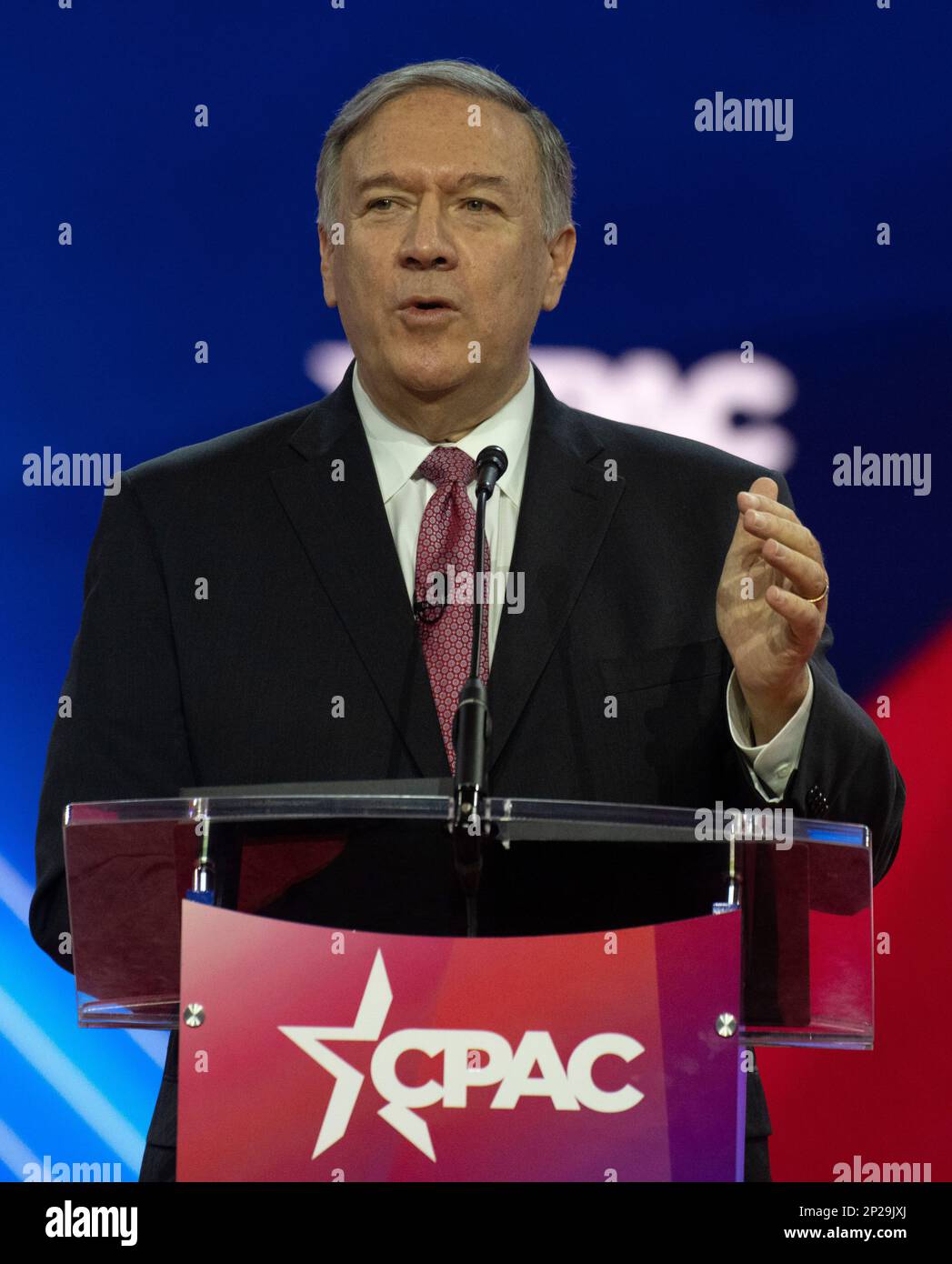 National Harbor, Maryland, USA. 3rd Mar, 2023. Mike Pompeo, 70th United ...