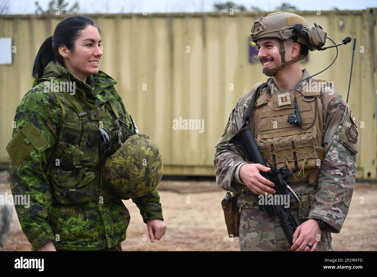 Royal Canadian Air Force Maj. Emilie Viau, 2 Operational Support ...