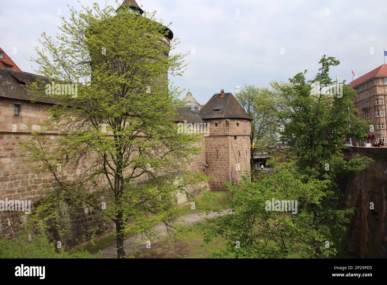 Nuremberg city wall hi-res stock photography and images - Alamy