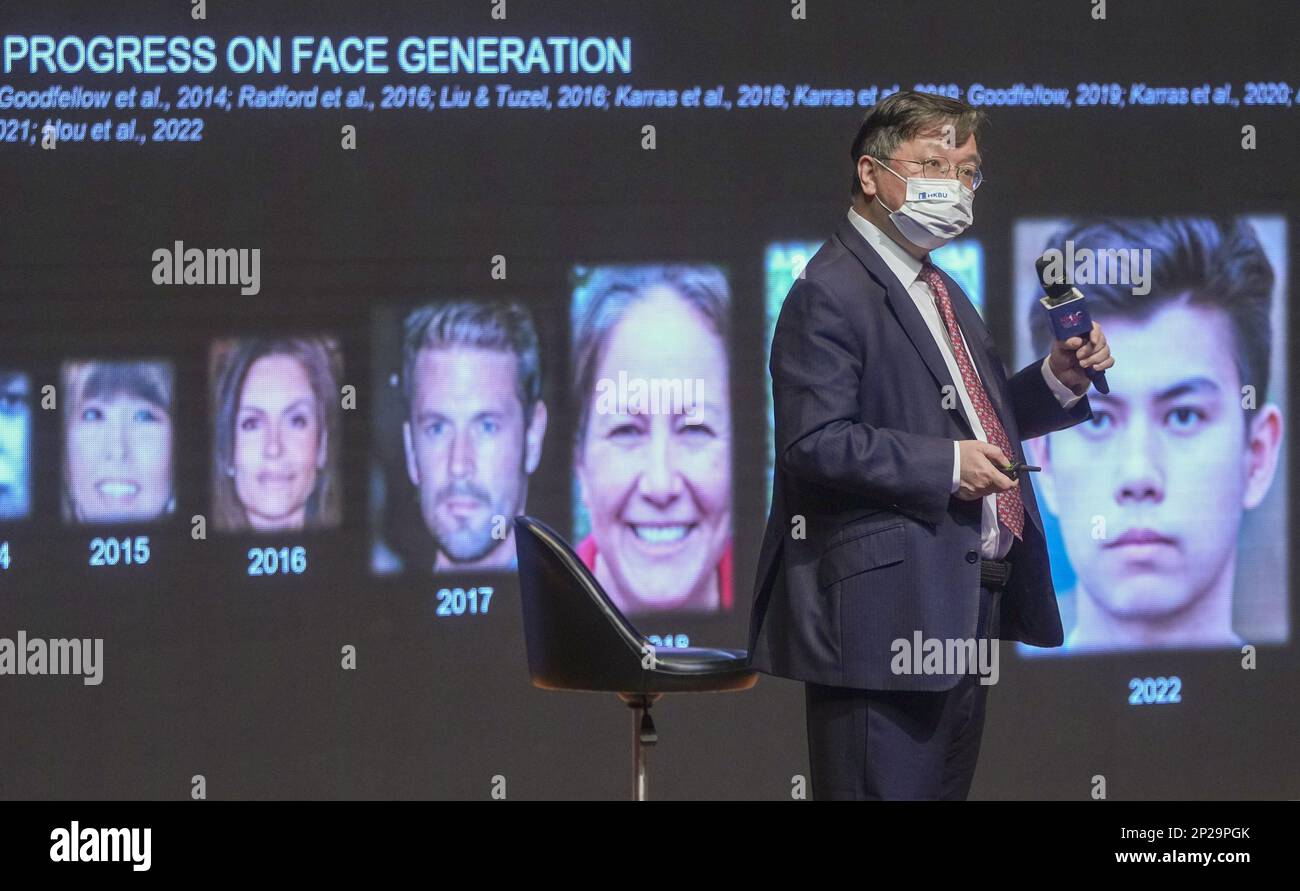 Professor Guo Yike, Vice President (Research and Development) of HKBU ...