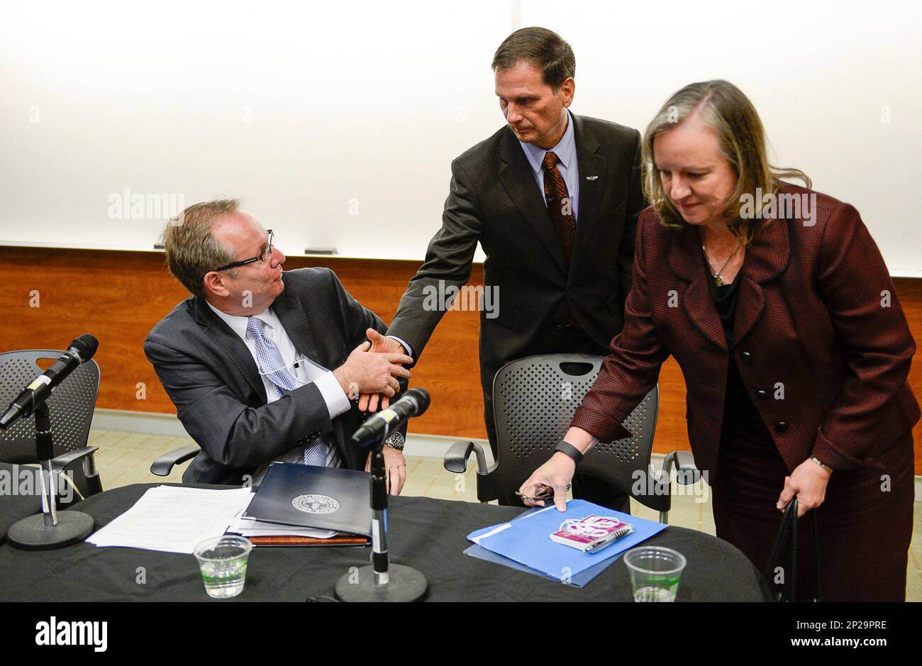 Congressman Chris Stewart shakes hands with Dave Winberg, Director of ...