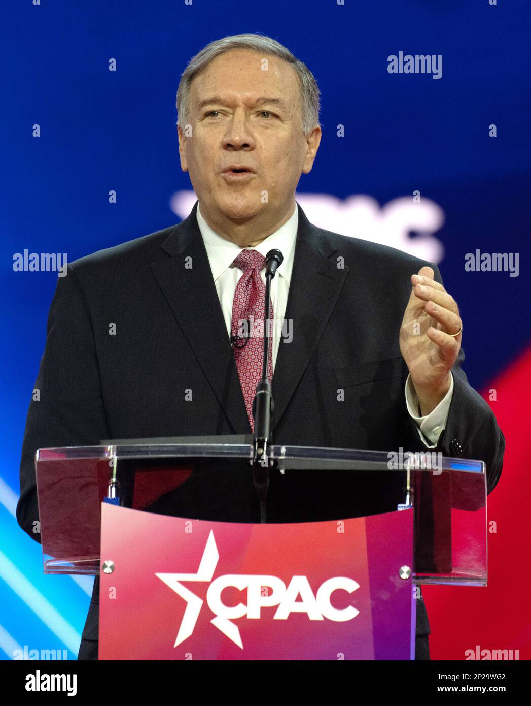 Washington DC, USA. 03rd Mar, 2023. Mike Pompeo, 70th United States ...