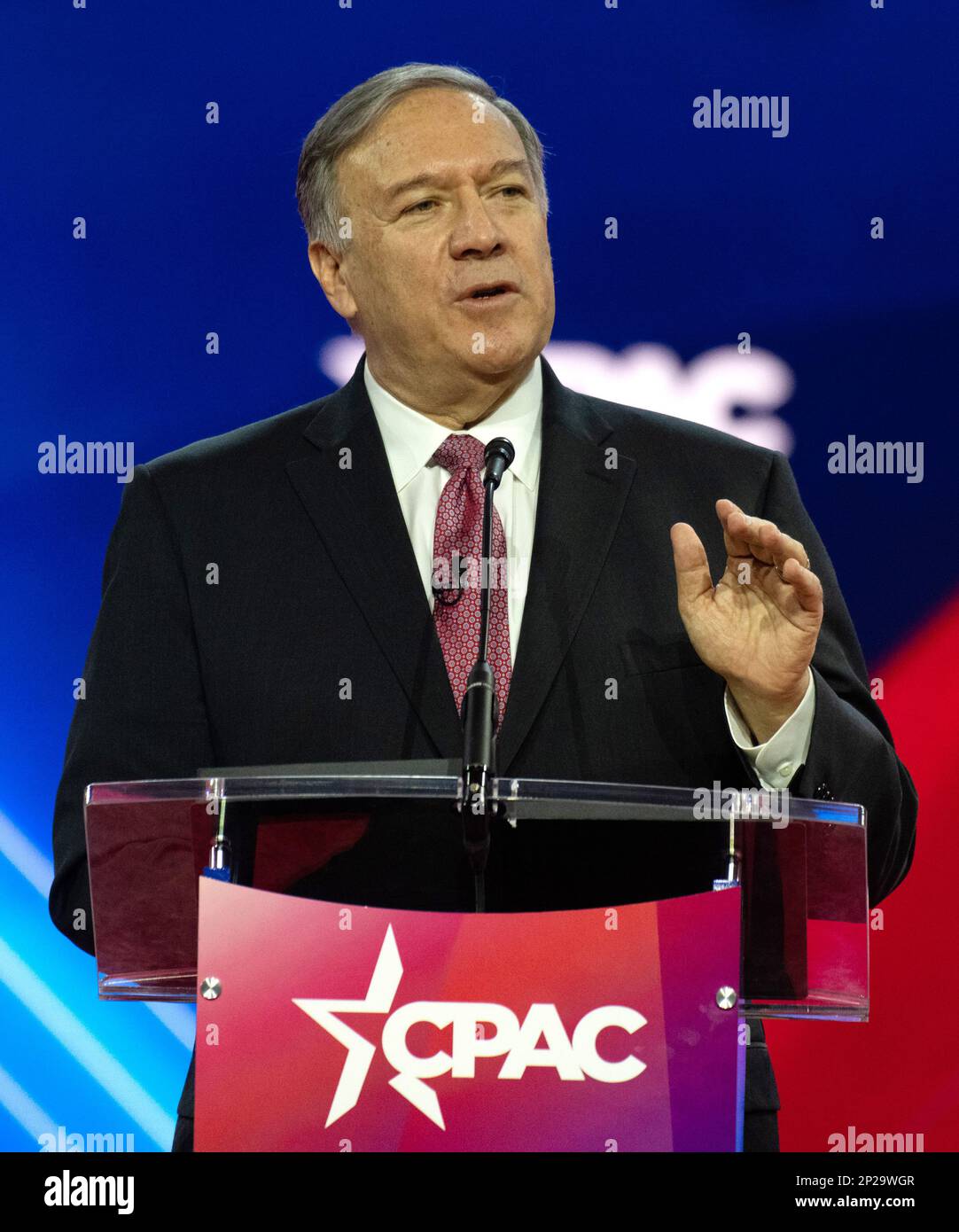Washington DC, USA. 03rd Mar, 2023. Mike Pompeo, 70th United States ...